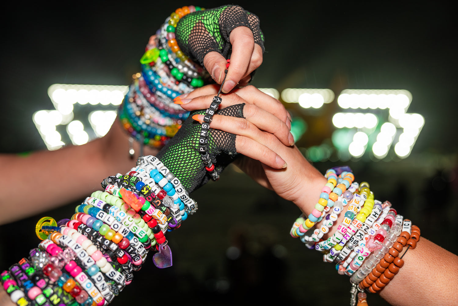 kandi bar rave and EDM accessories